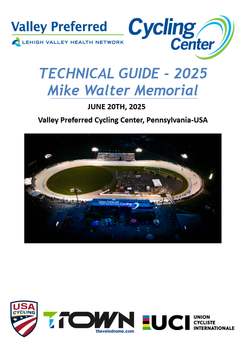 Mike Walter Memorial – UCI C2: Technical Guide Now Available & Registr ...